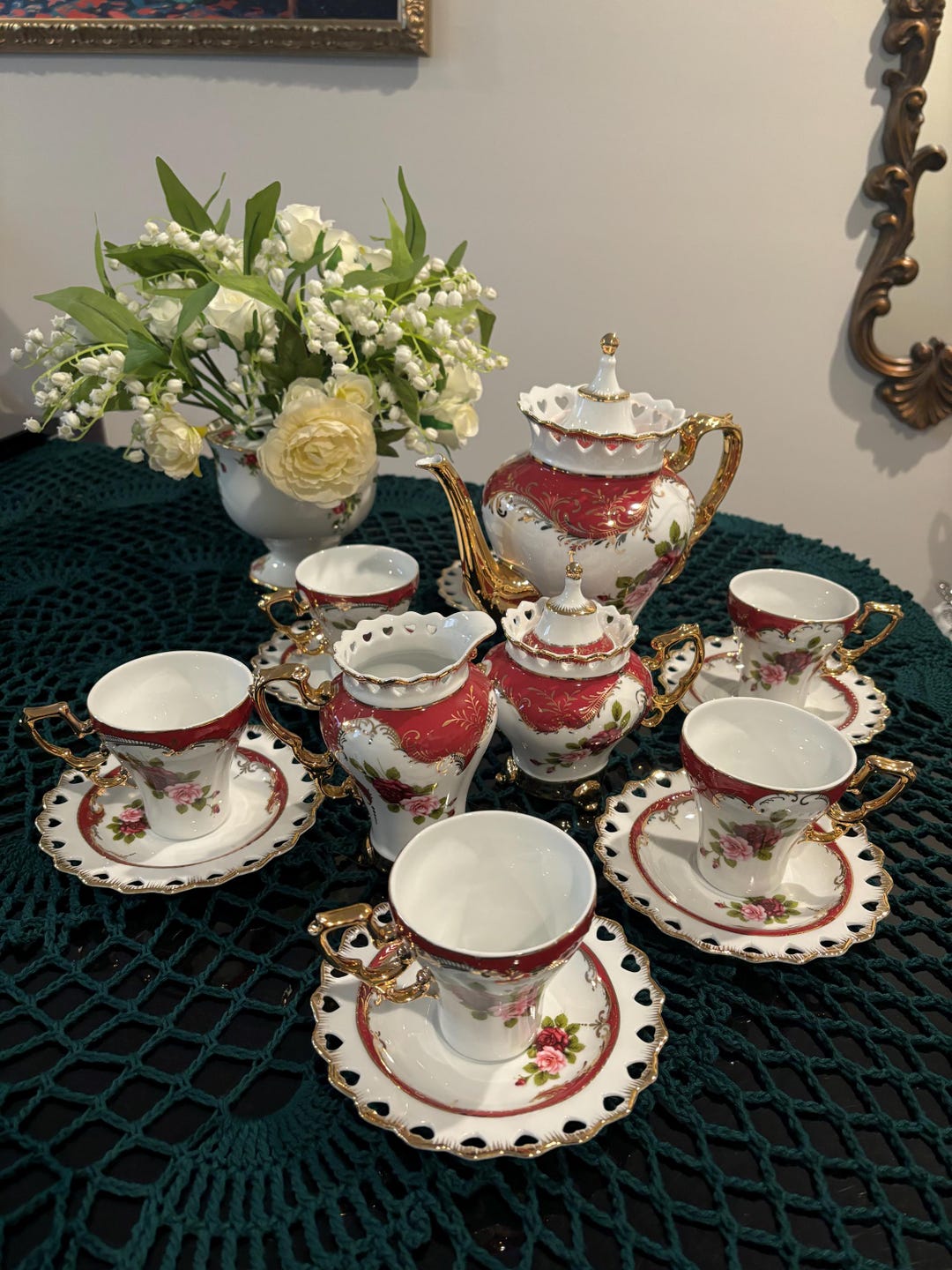 ADELINE Tea Set - Etsy