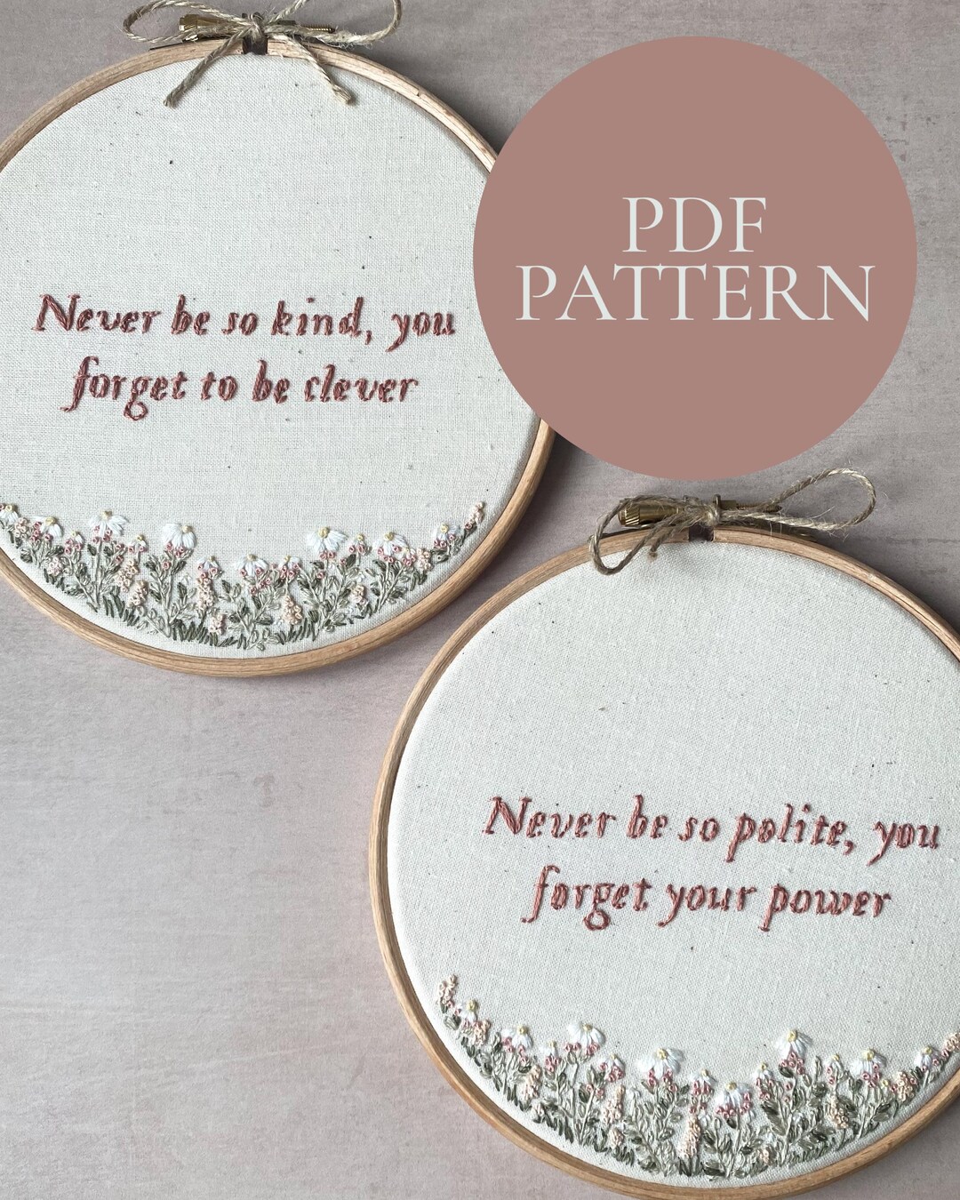 Marjorie Sisters PDF Embroidery Pattern - Etsy