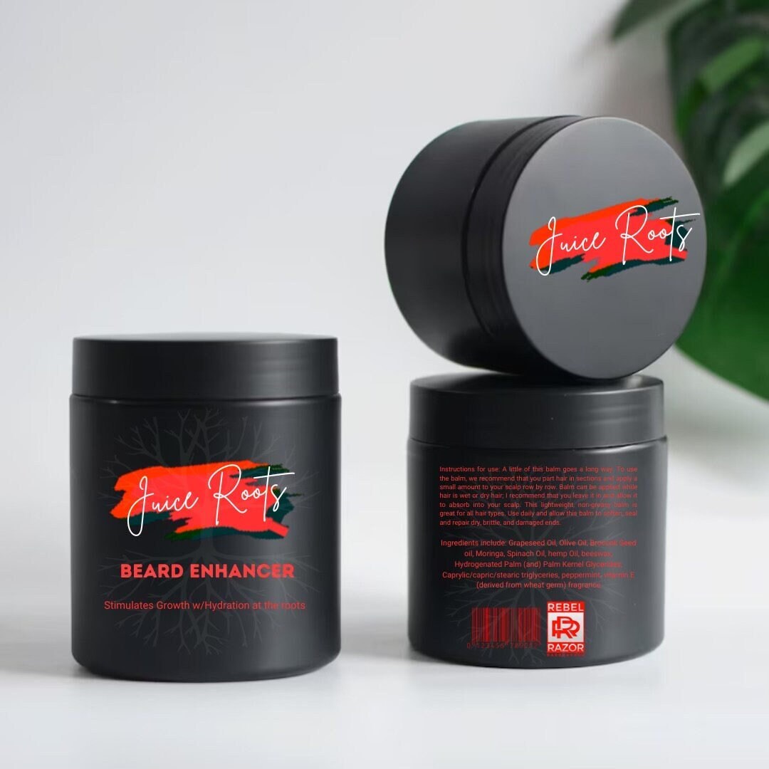 Beard Balm Enhancer Rapid Growth Balm - Etsy