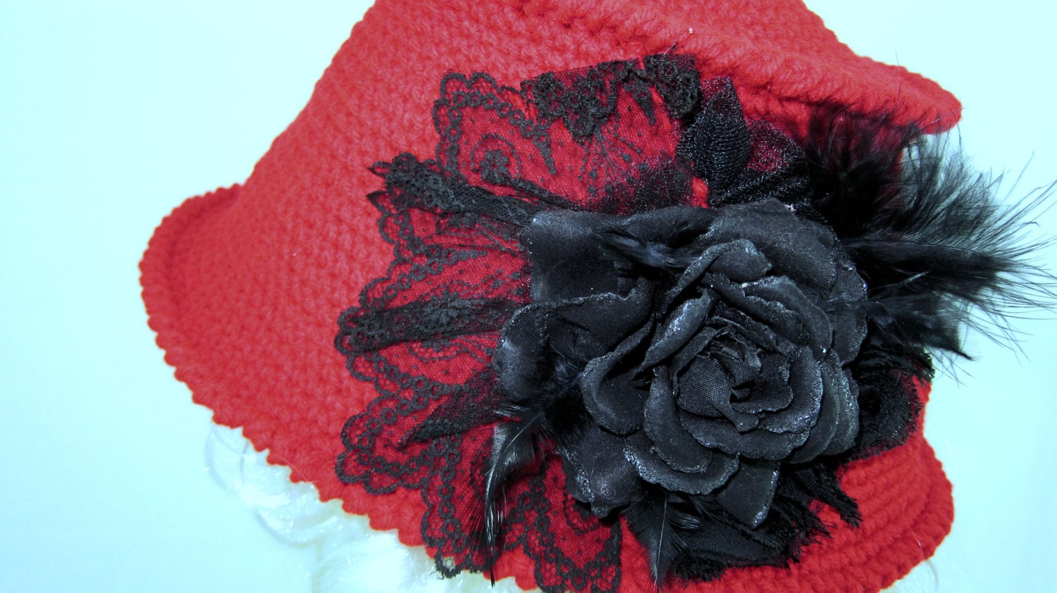 Dressy Red Hat, Wide Brim Hat, Couture Hat, Women's Fedora, Red Hat ...