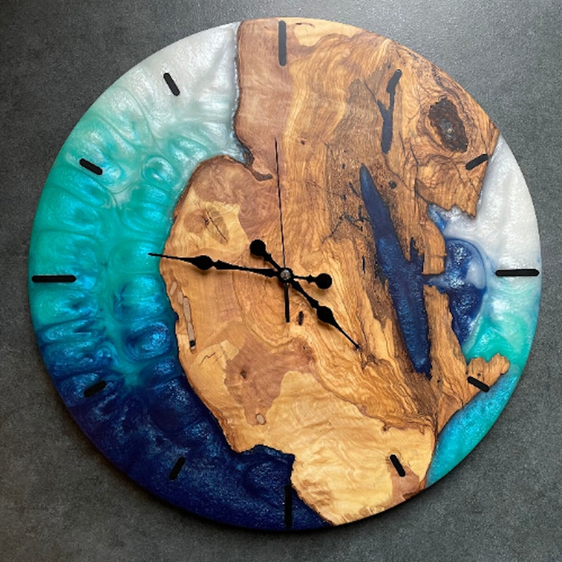 Art Wall Clock - Etsy