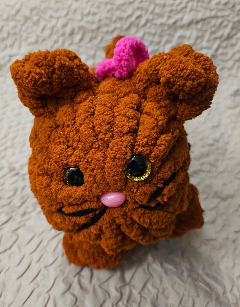 Handmade Knit Chunky Yarn Loaf Cat!! Super Soft and Ready to Cuddle ...