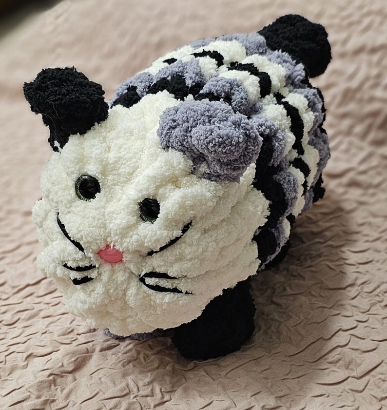 Handmade Knit Chunky Yarn Loaf Cat!! Super Soft and Ready to Cuddle ...