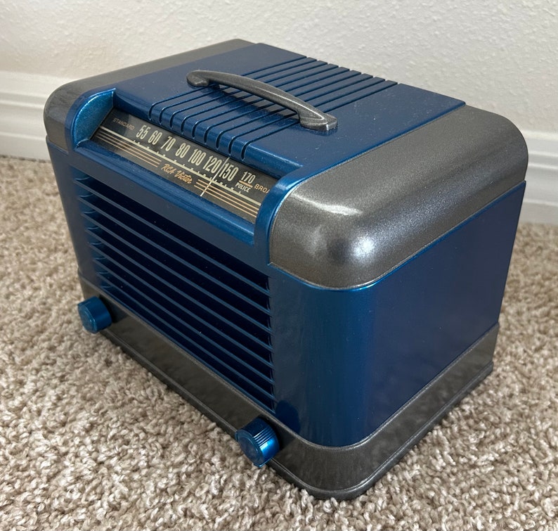 1940 Rca-victor 12X2 Tube Radio - Etsy