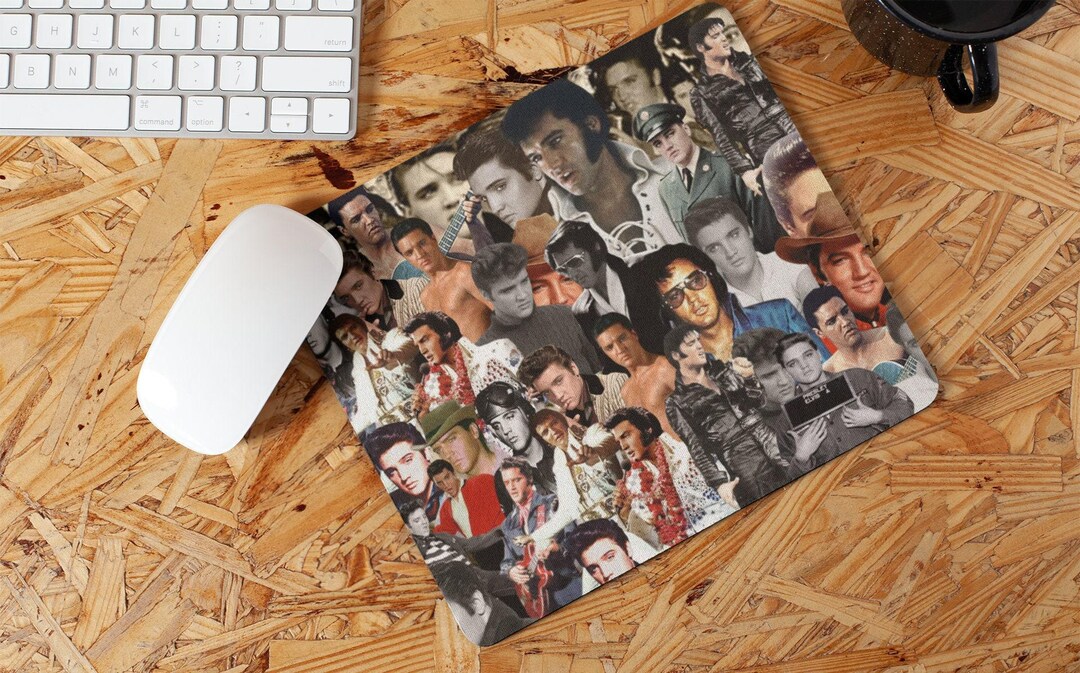 Elvis Mouse Pad Elvis Mousepad - Etsy