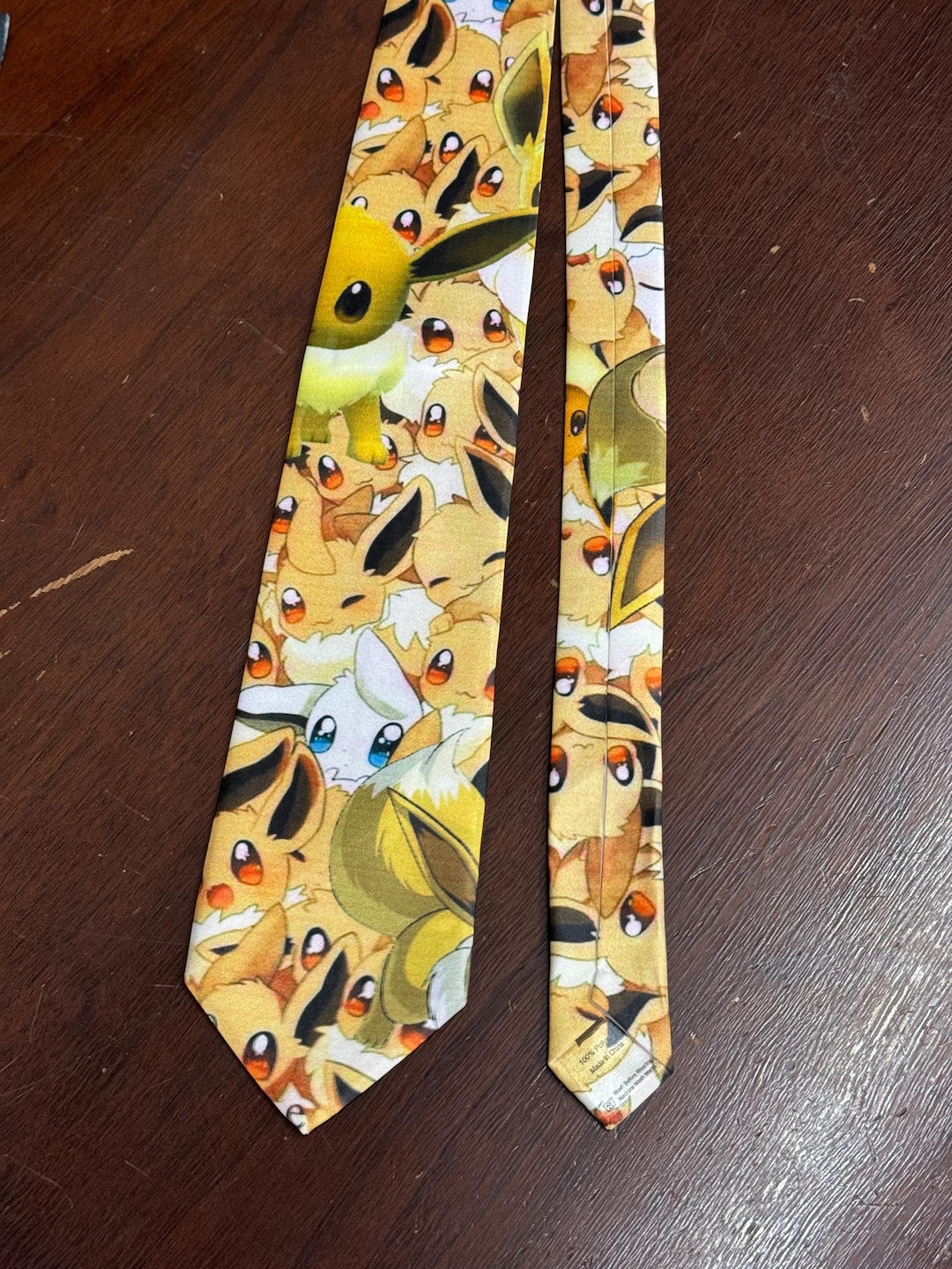 Eevee Tie Pokemon Tie Eevee Pokemon Tie - Etsy