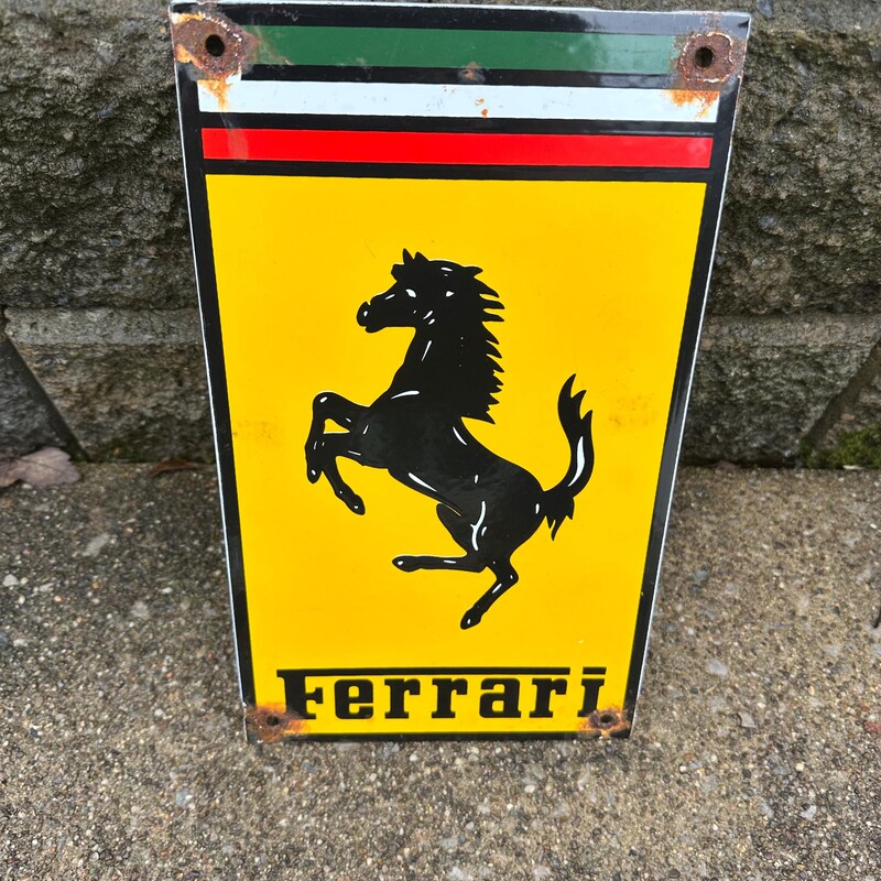 Ferrari Sign - Etsy