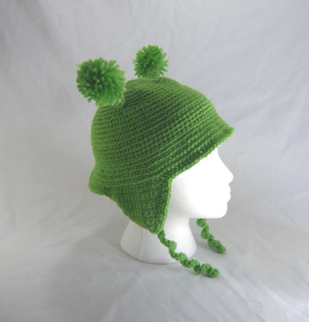 PATTERN Alien Ear Flap Hat - Etsy