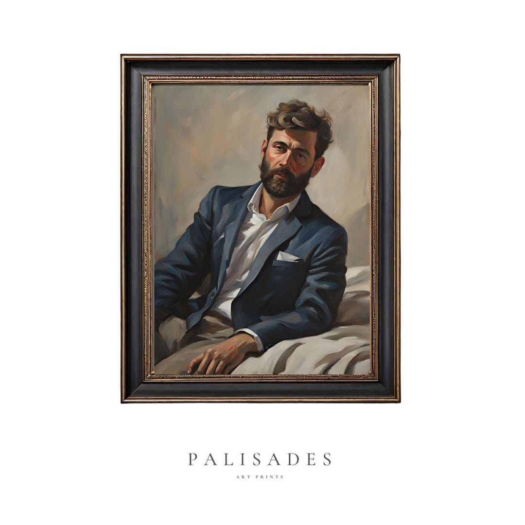 PRINTABLE Modern Farmhouse Neutral Tones Print | Vintage Portrait ...