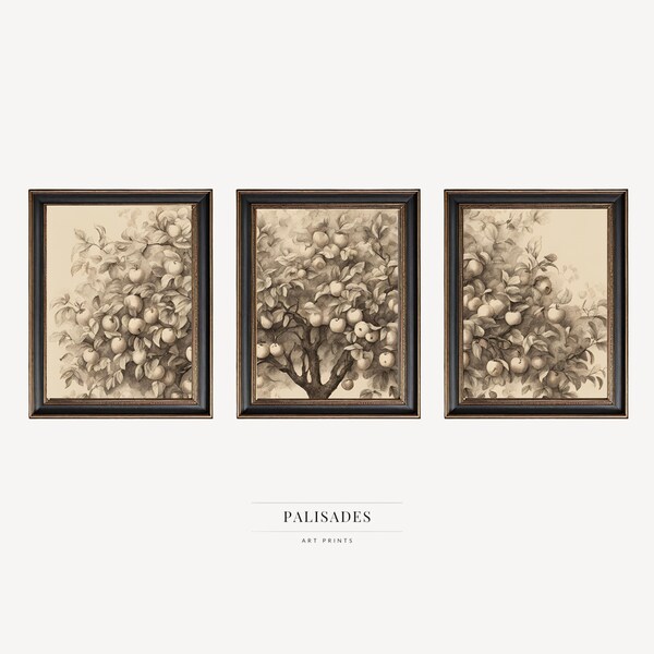 Tree Triptych - Etsy