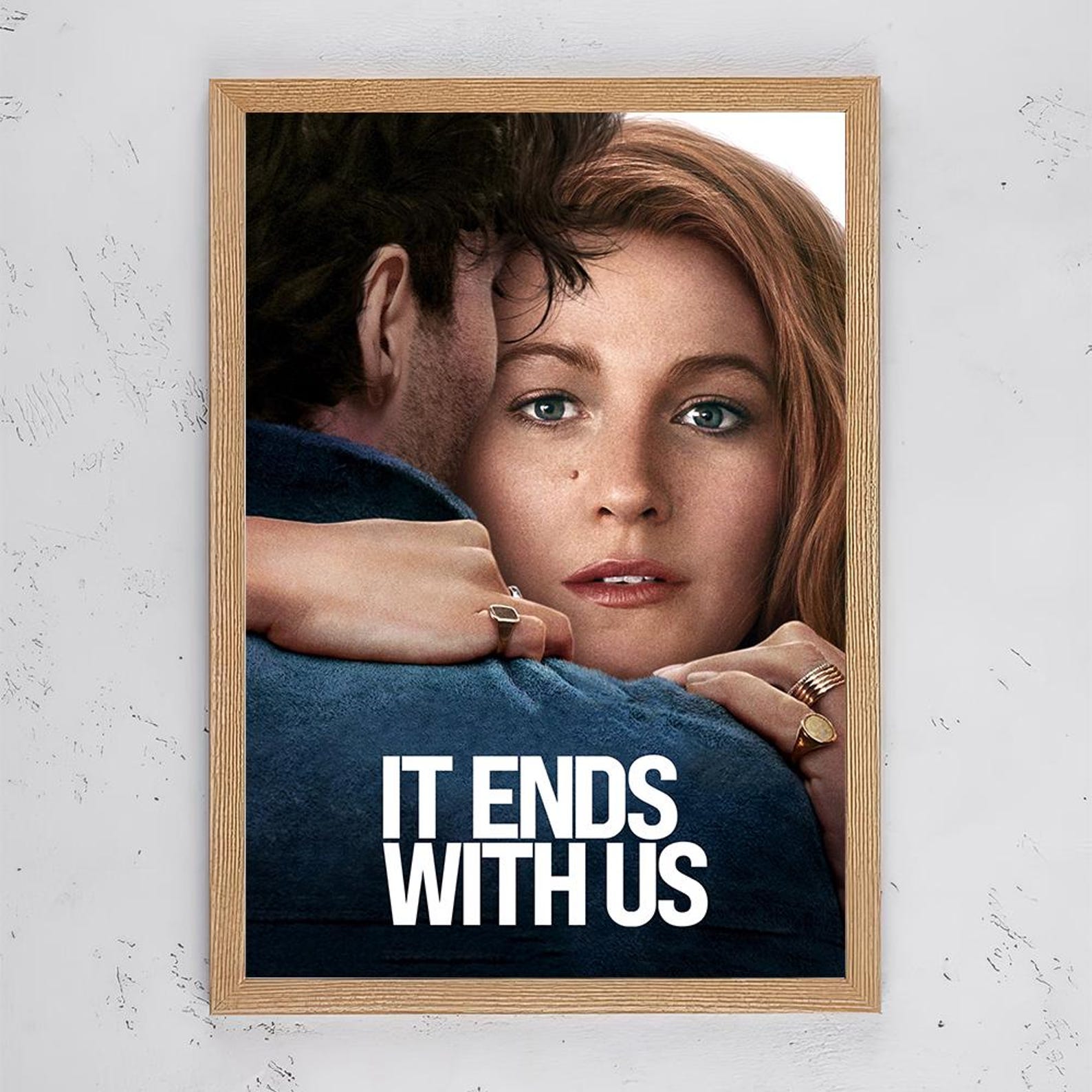 It Ends With Us Movie Poster Print, Wall Art, Canvas Poster, Art Poster ...