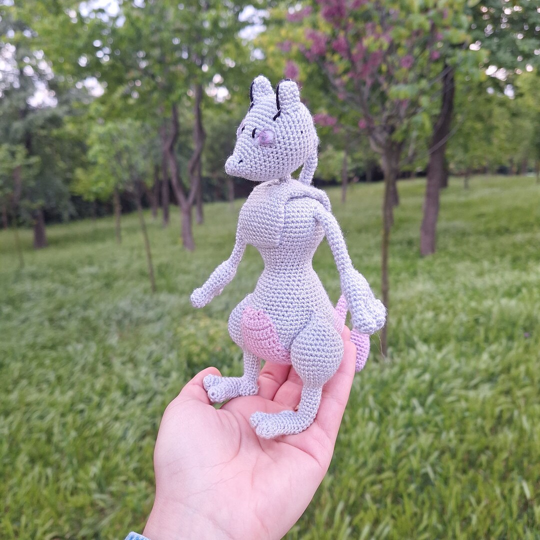 Amigurumi Mewtwo Pokemon Pattern English PDF Pattern - Etsy