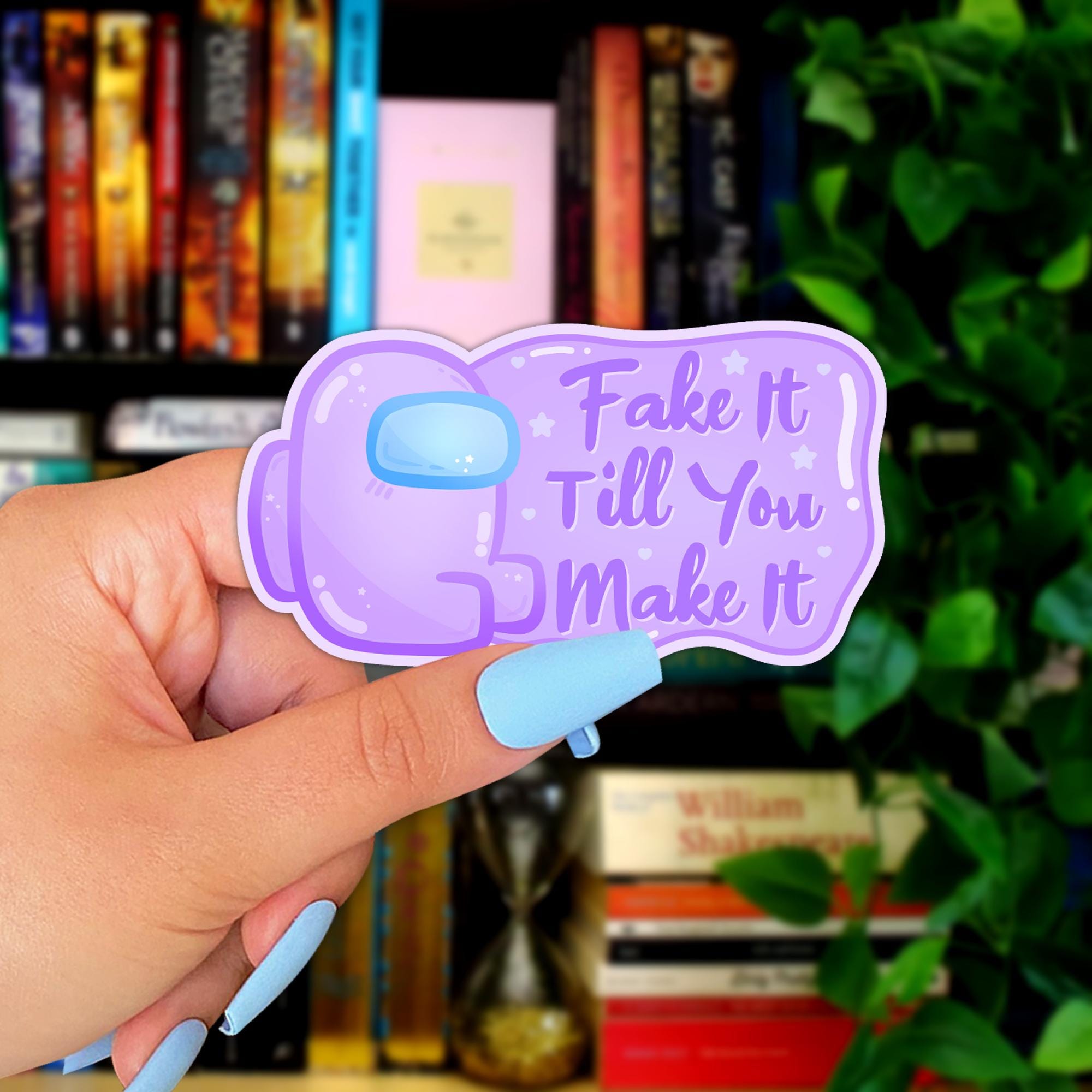 Imposter Syndrome Among Us - Easy-peel Waterproof Sticker | Mental ...