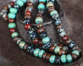 Czech Picasso Aged Multi Color Picasso Seed Bead Mix Size 6/0 - Etsy