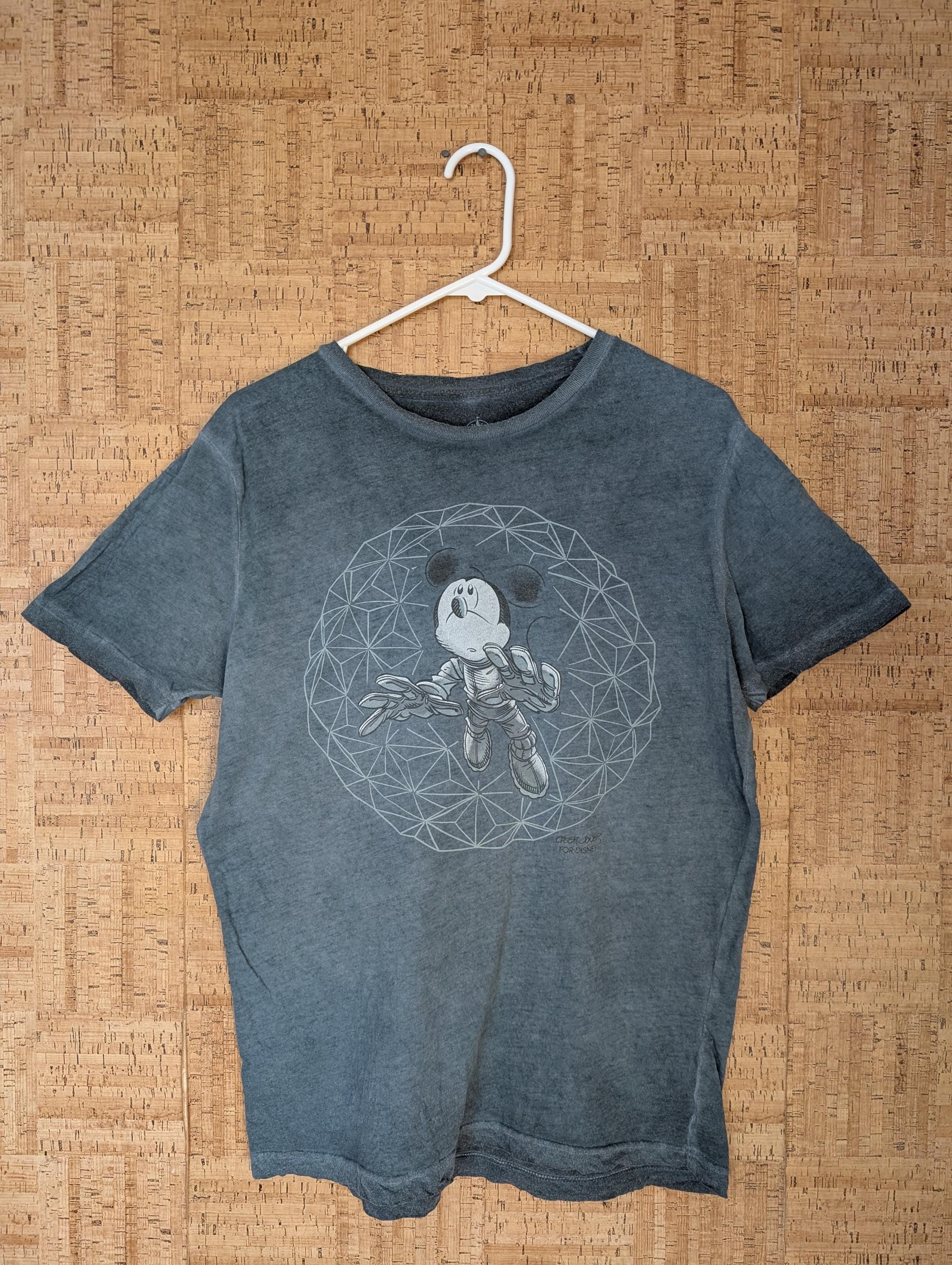 Mickey Astronaut Epcot T-shirt - Etsy