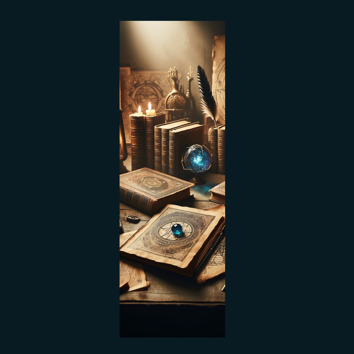 Wizard School Bookmark Designs, 8 Digital Bookmarks, Printable ...