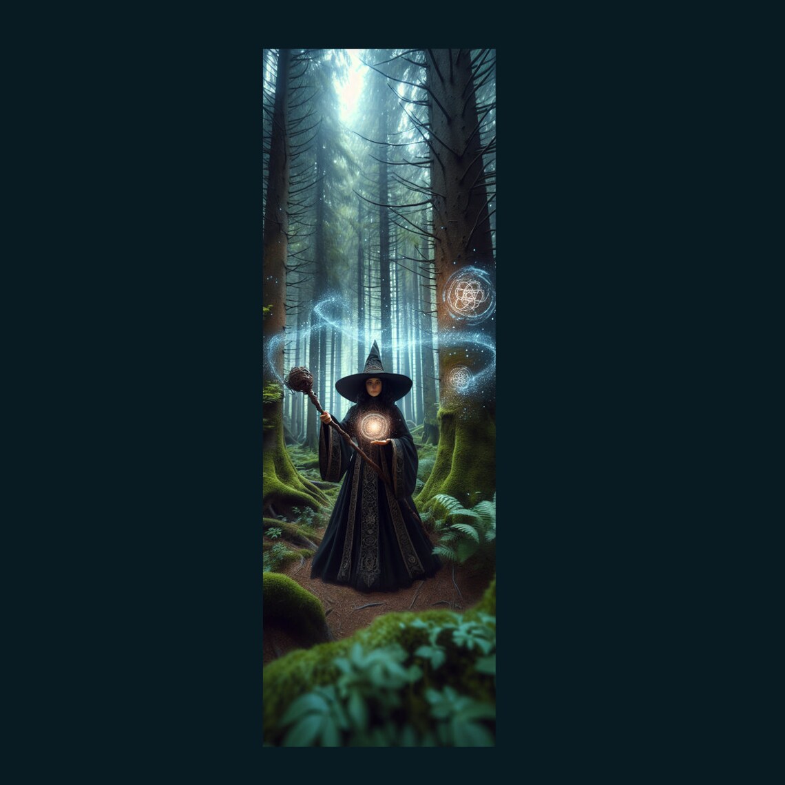 Wizard School Bookmark Designs, 8 Digital Bookmarks, Printable ...