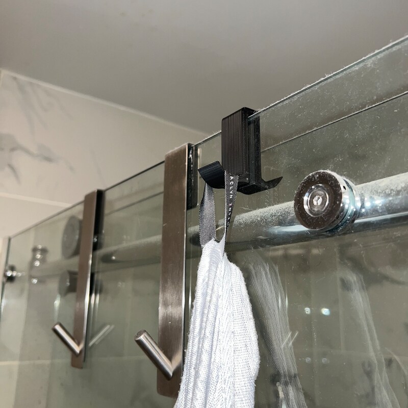 Glass Shower Door Hooks - Etsy
