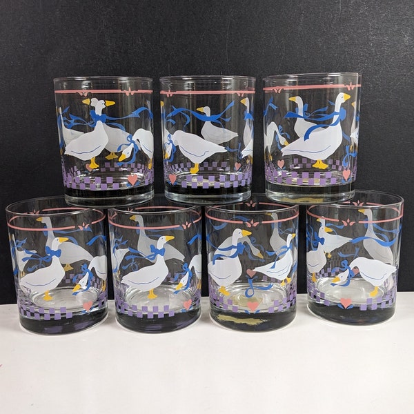 Goose With Blue Bow - Etsy