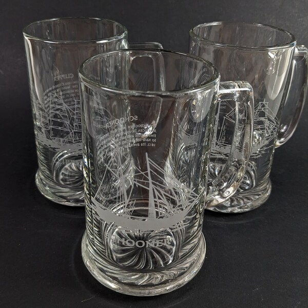 Etched Beer Mugs - Etsy