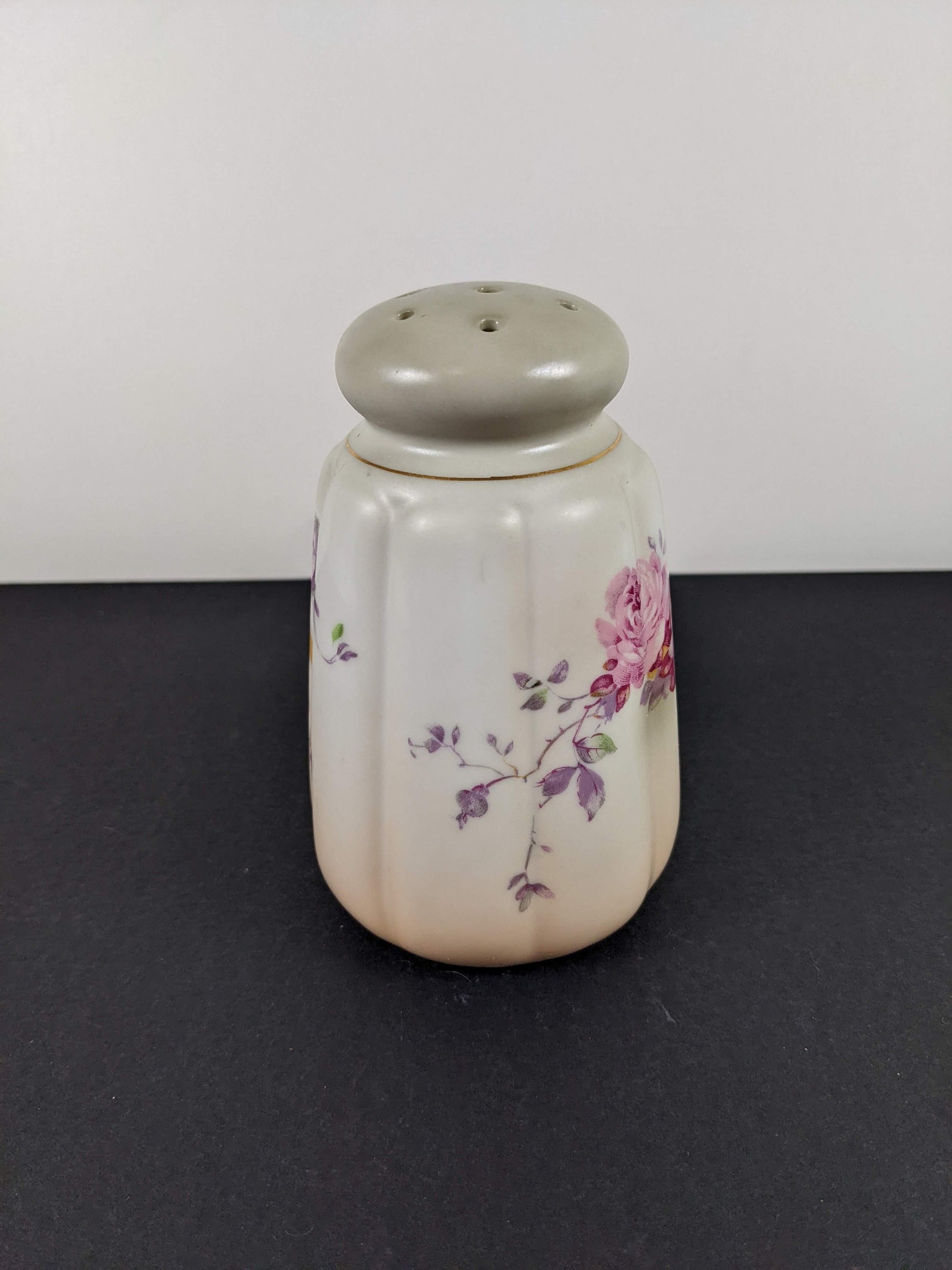 Vintage Antique Style Hat Pin Holder Pink Printed Roses Art Nouveau ...