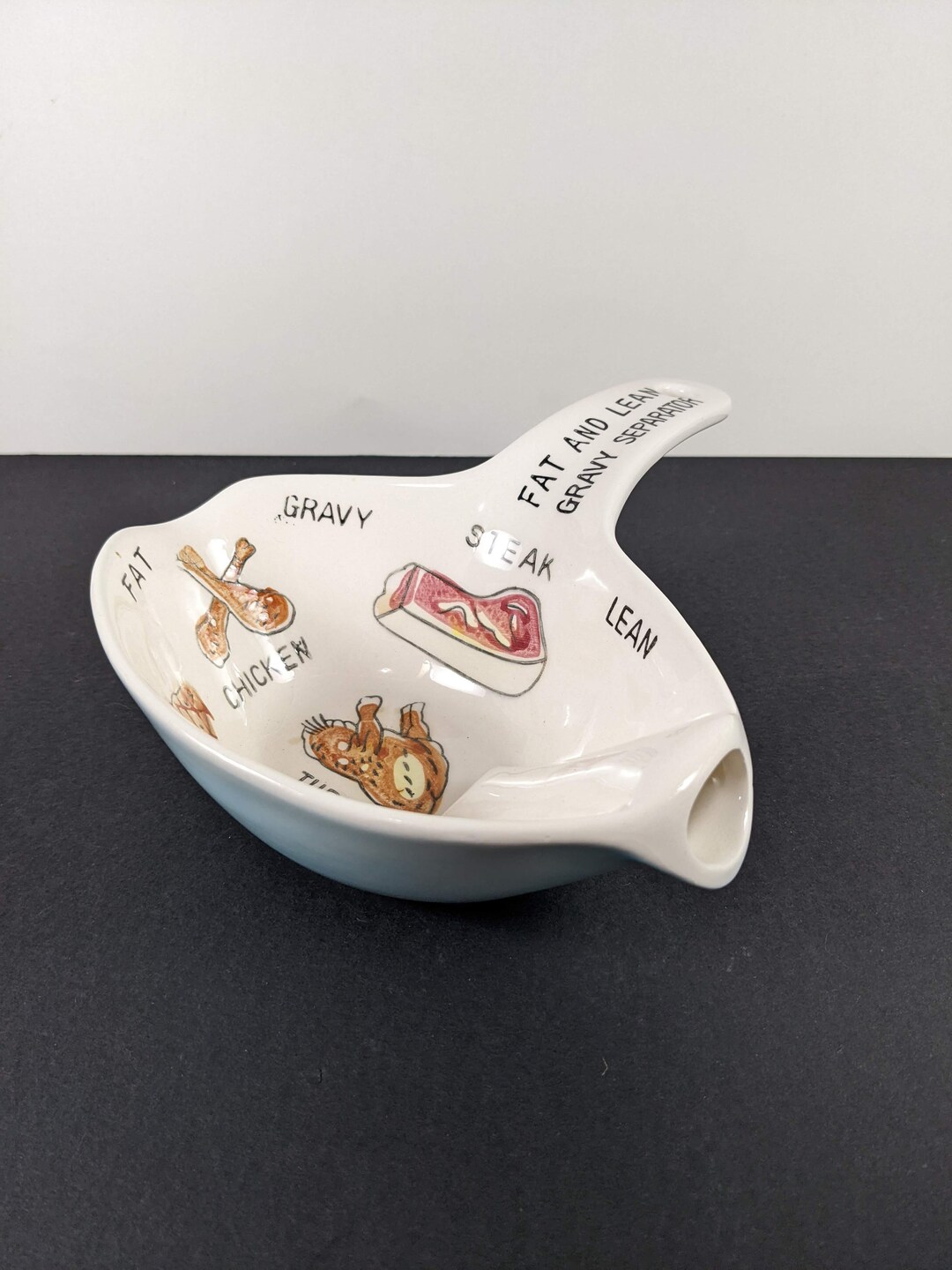 Mid Century Ceramic Kitchen Gadget - Decorative Wall Decor - Fat and ...
