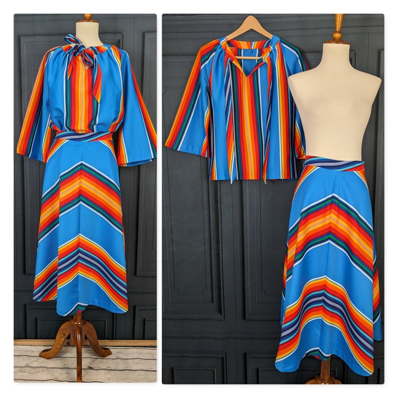 Rainbow Two Piece Outfit - Etsy