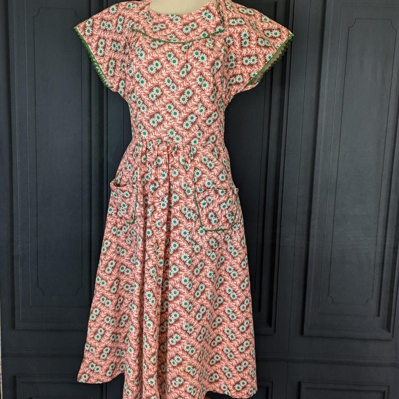 Vintage Feedsack Dresses - Etsy