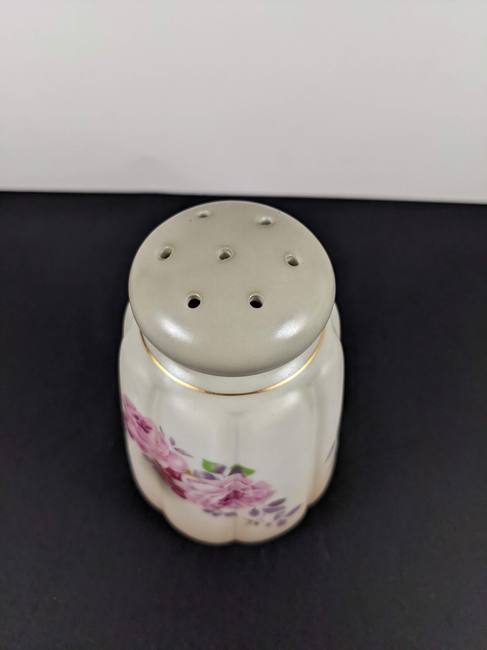 Vintage Antique Style Hat Pin Holder Pink Printed Roses Art Nouveau ...