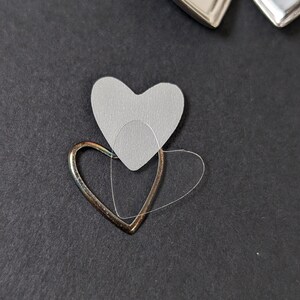 Vintage Sterling Silver Mom Heart Pocket - Signed STER PPO - Engraved ...