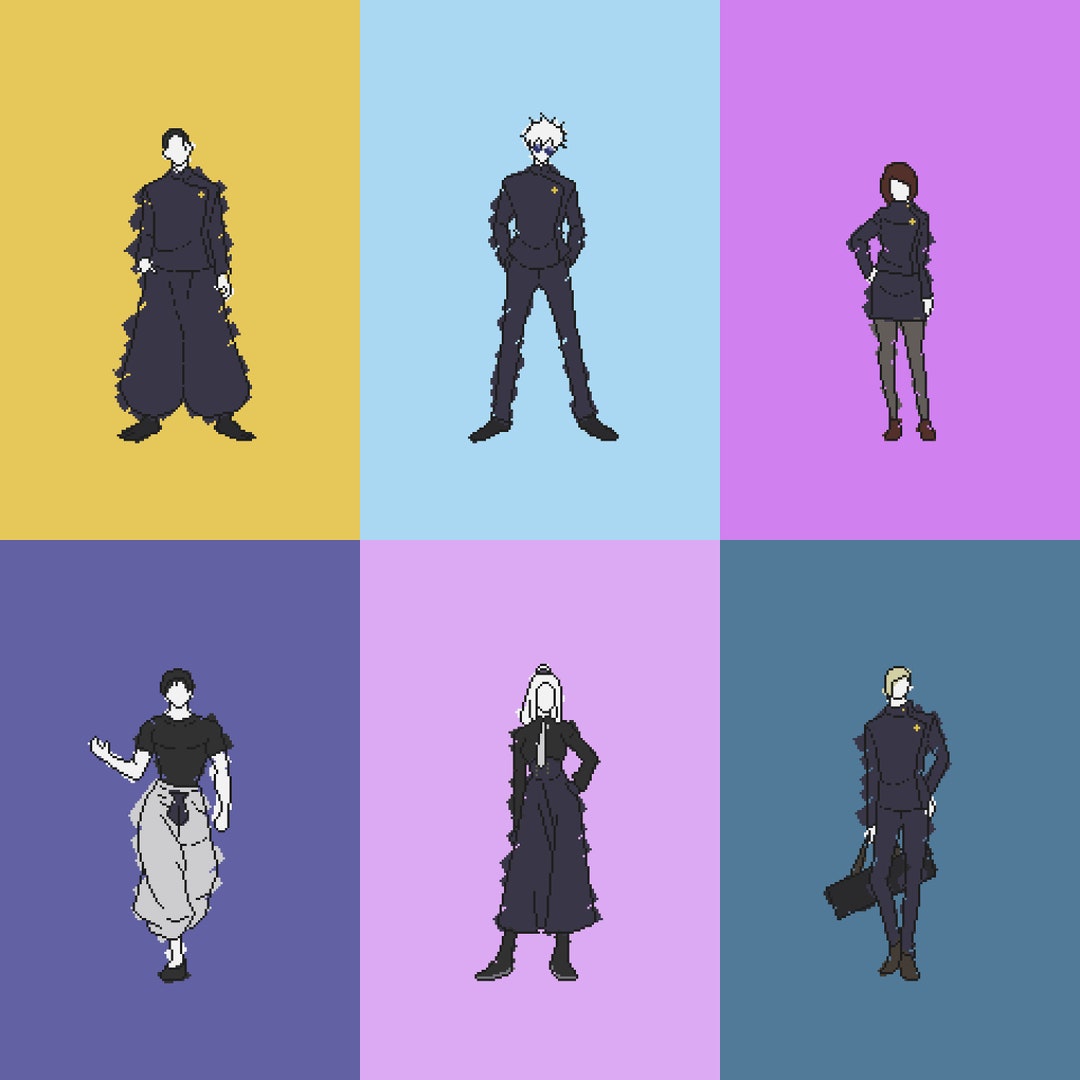Jujutsu Season 2 Character Wallpapers - Etsy