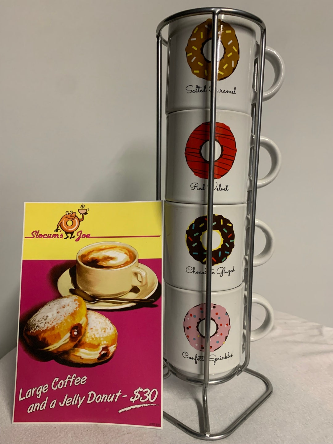 Fallout Slocum Joe Inspired Espresso Cup Set - Etsy