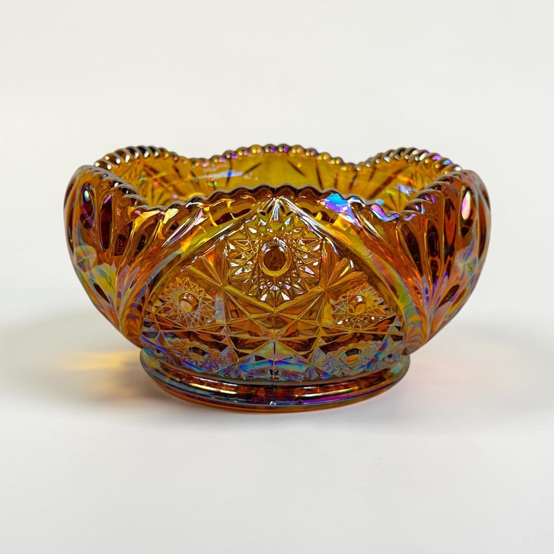 Carnival L E Smith Bowl - Etsy