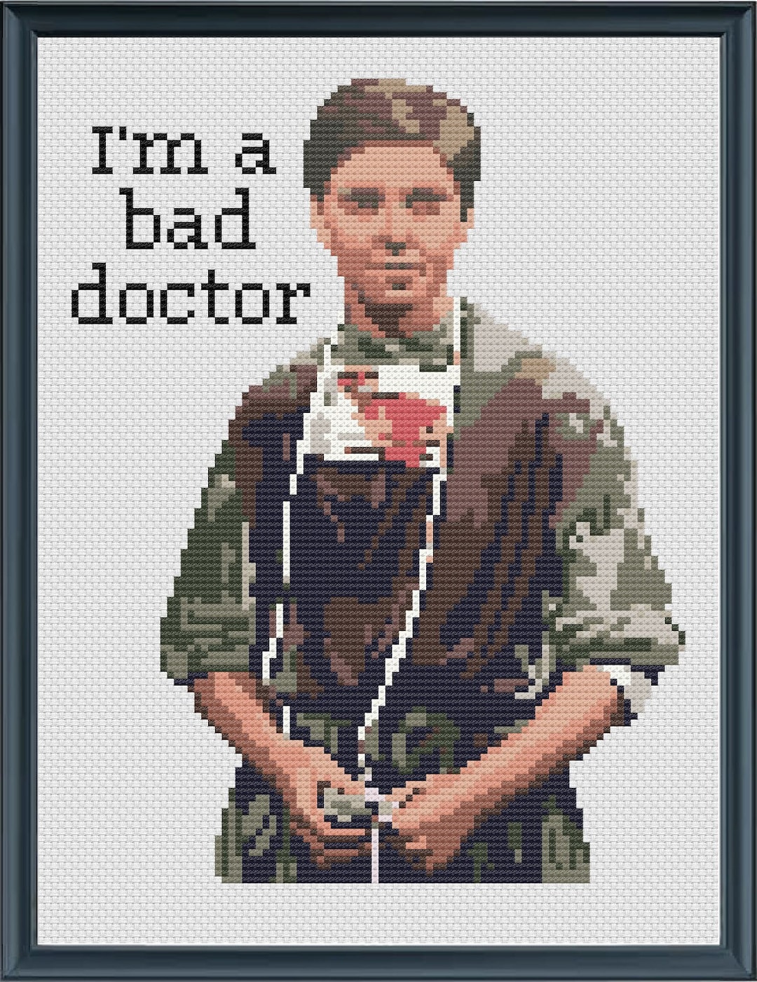 I'm a Bad Doctor - Dave Foley - Kids in the Hall - PDF Cross Stitch ...