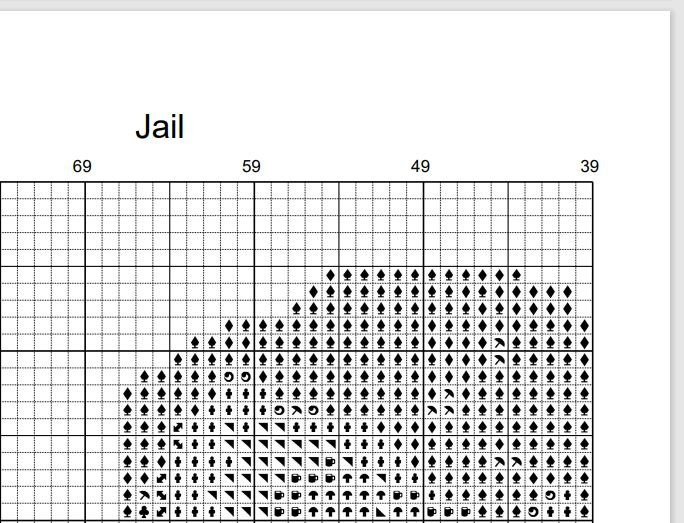 Straight to Jail PDF Cross Stitch Pattern Download Parks & Rec - Etsy