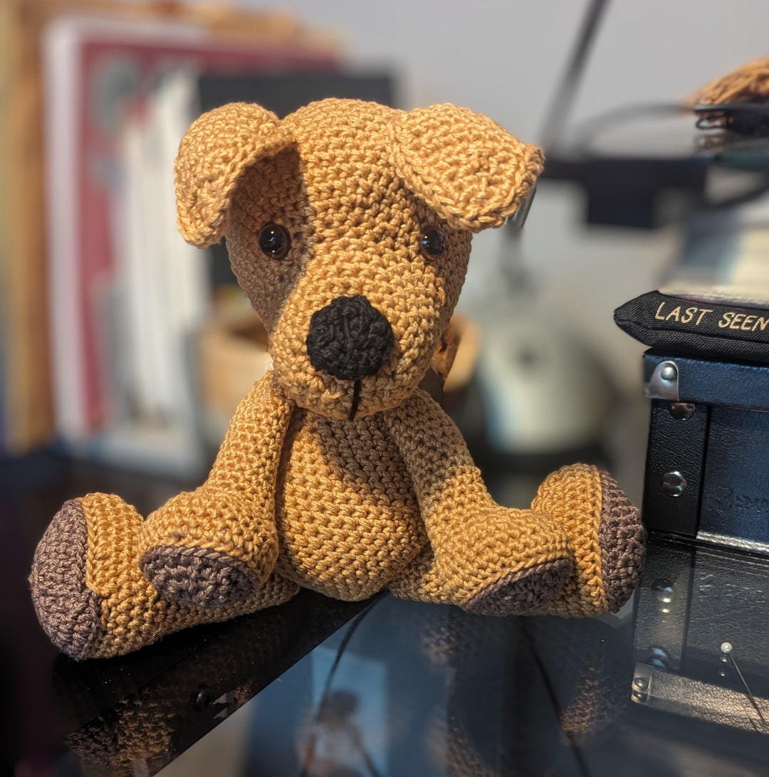 Cuddly Canine: Handmade Crochet Puppy Pal - Etsy