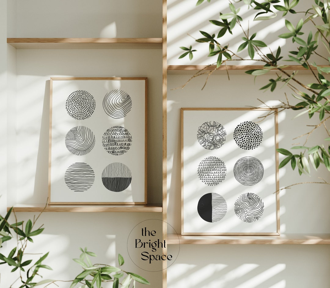 Minimalism Line Art Digital Download Printable Abstract Arts Minimalist ...