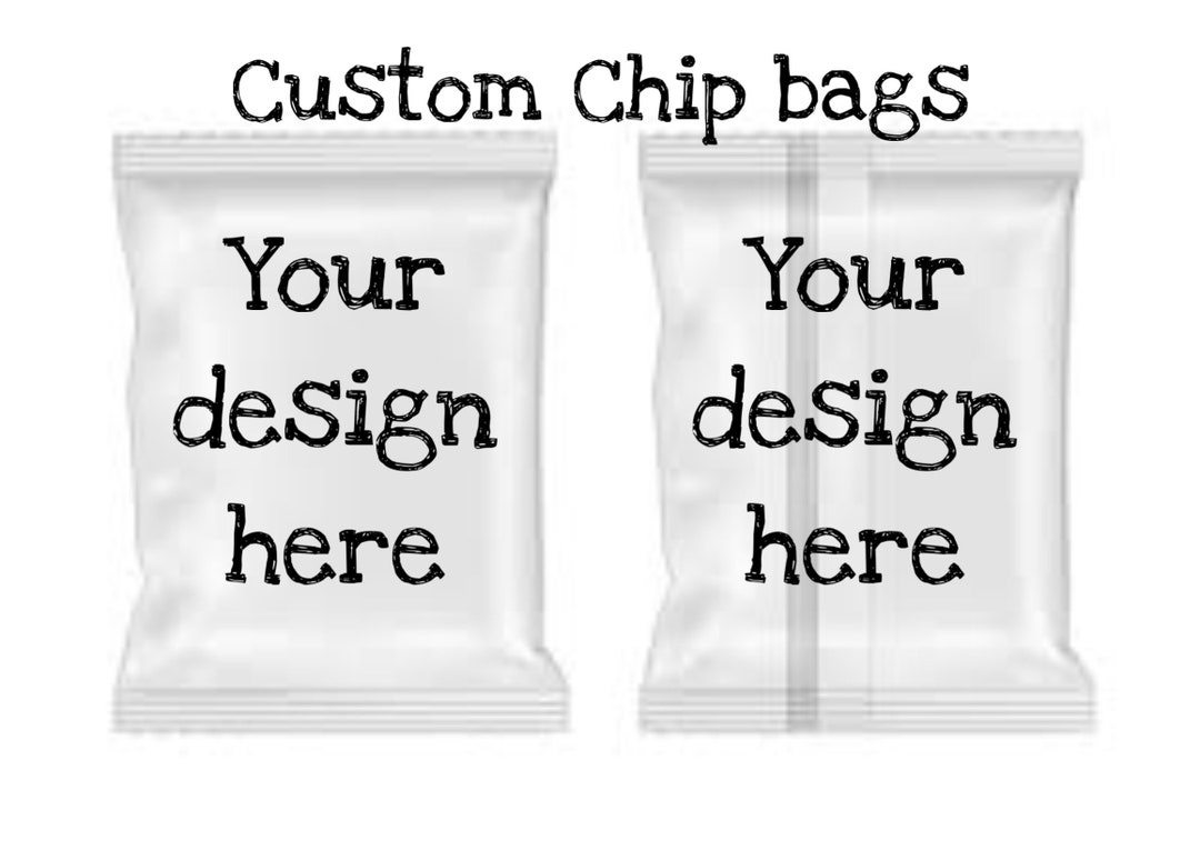 Custom Chip Bags - Etsy
