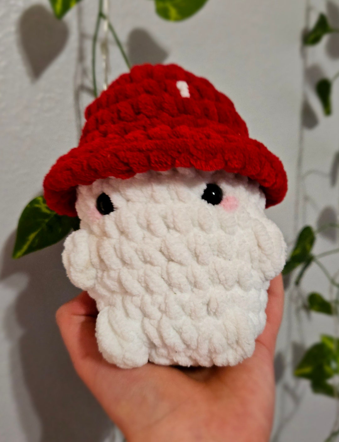 Crocheted Mushroom - Etsy