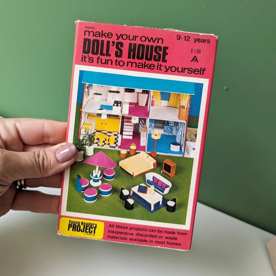 Vintage Make Your Own Dollhouse Cards Etsy vintage-make-your-own-dollhouse-cards-etsy