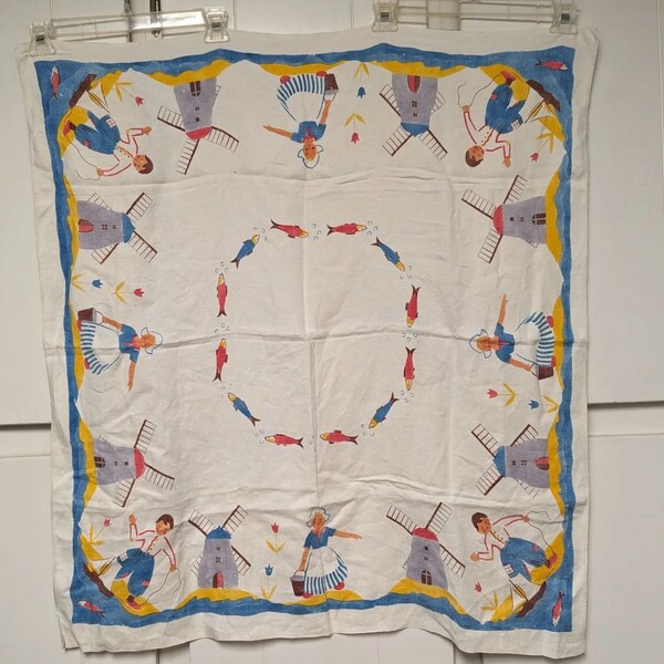 Dutch Tablecloth - Etsy
