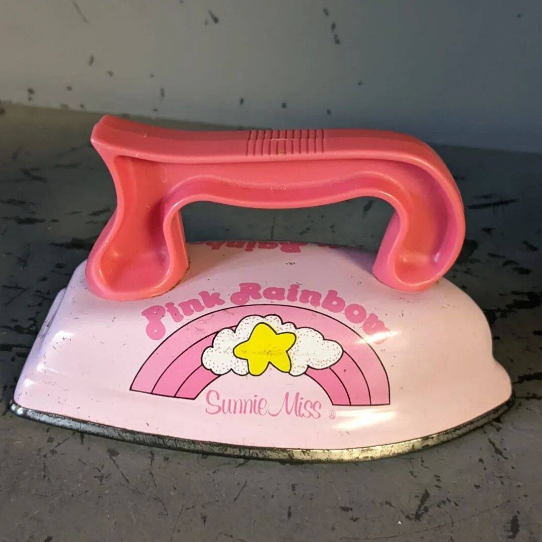 Vintage Sunnie Miss Pink Play Iron - Etsy