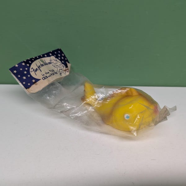 Vintage Squeak Toy - Etsy