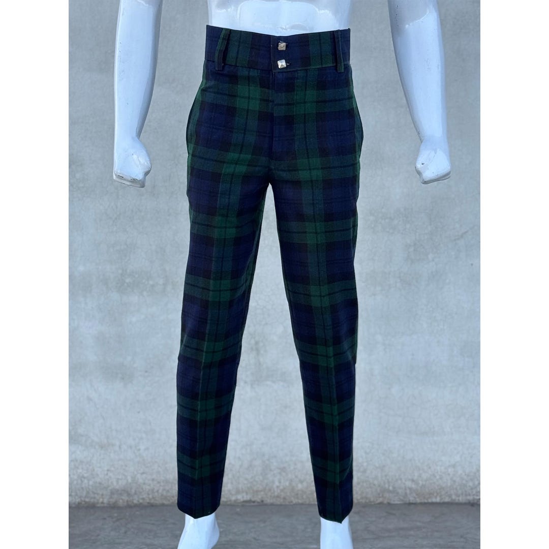 Handmade Black Watch Tartan Trousers – Scottish Golf Pant - Etsy