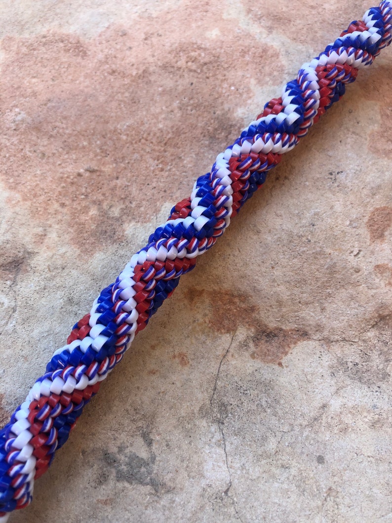 Made to Order 4 String Switch Back Handmade Boondoggle Gimp Rexlace ...