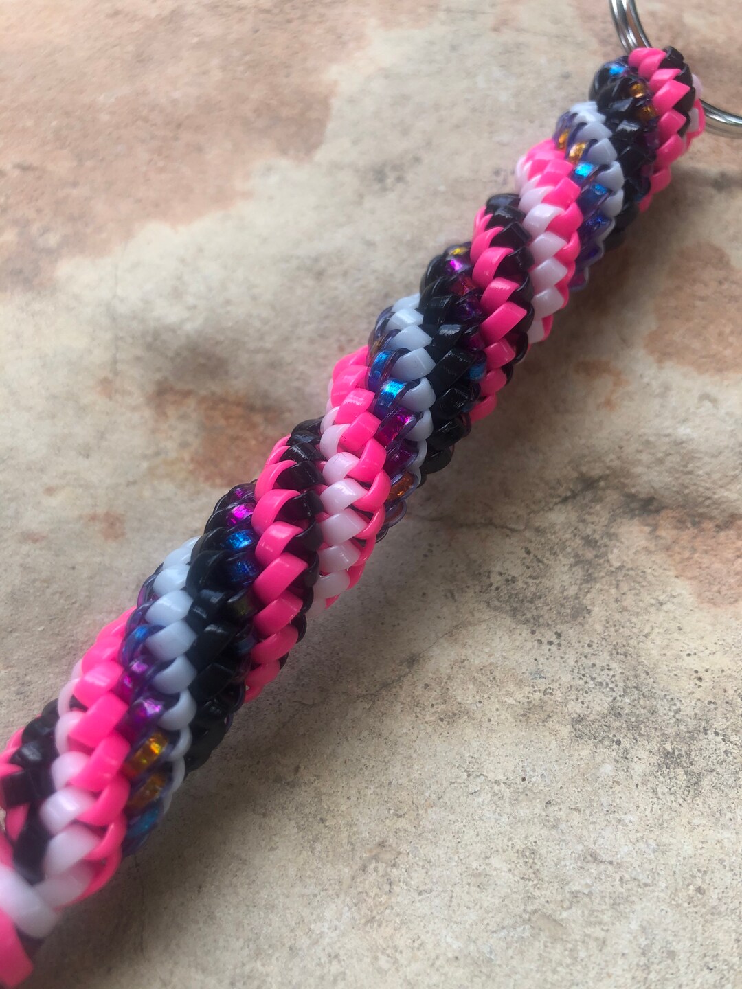 Ready to Ship Woven Keychain Rexlace Plastic Lace Scoubidou Scoubi ...