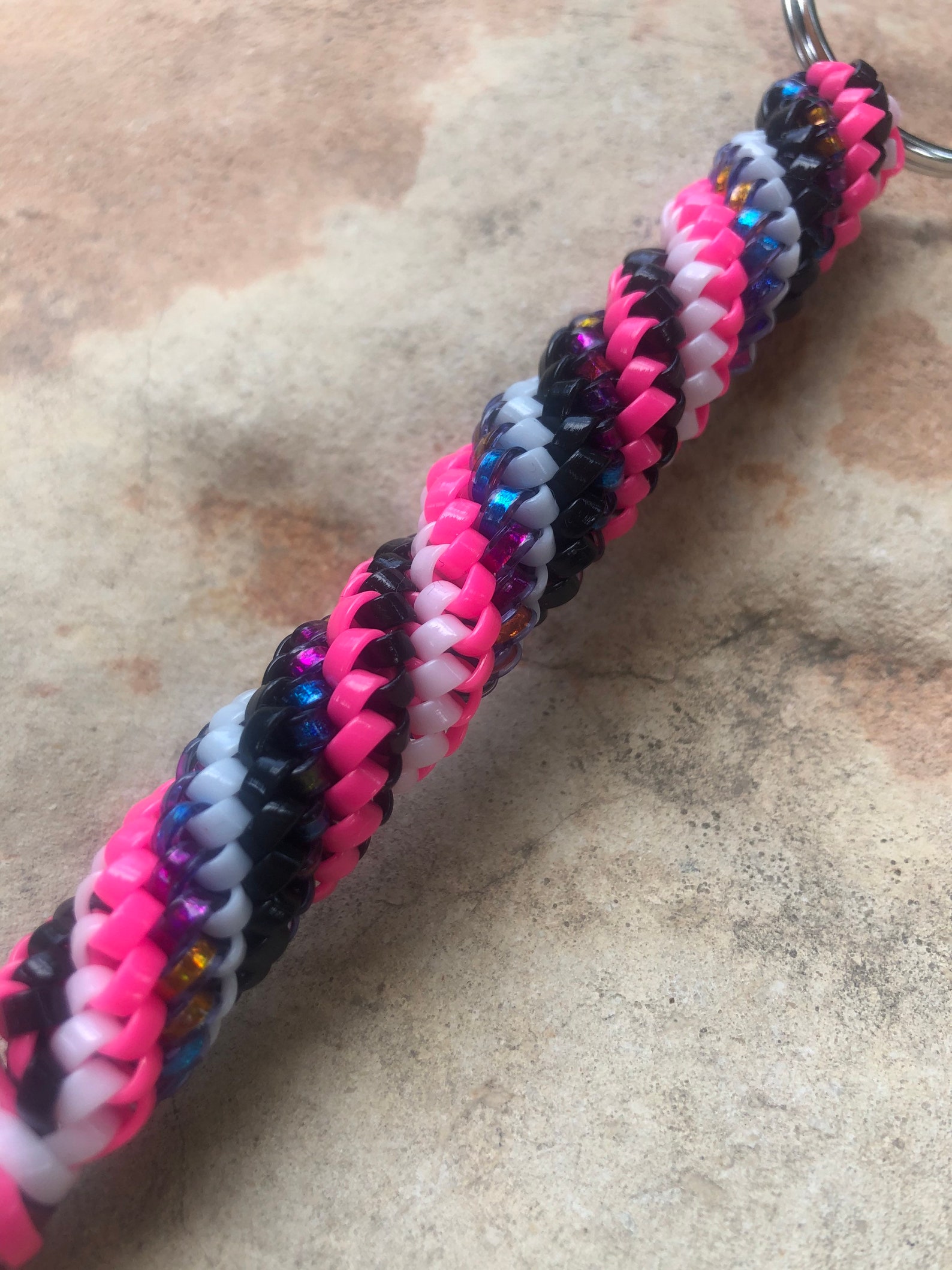 Ready to Ship Woven Keychain Rexlace Plastic Lace Scoubidou Scoubi ...