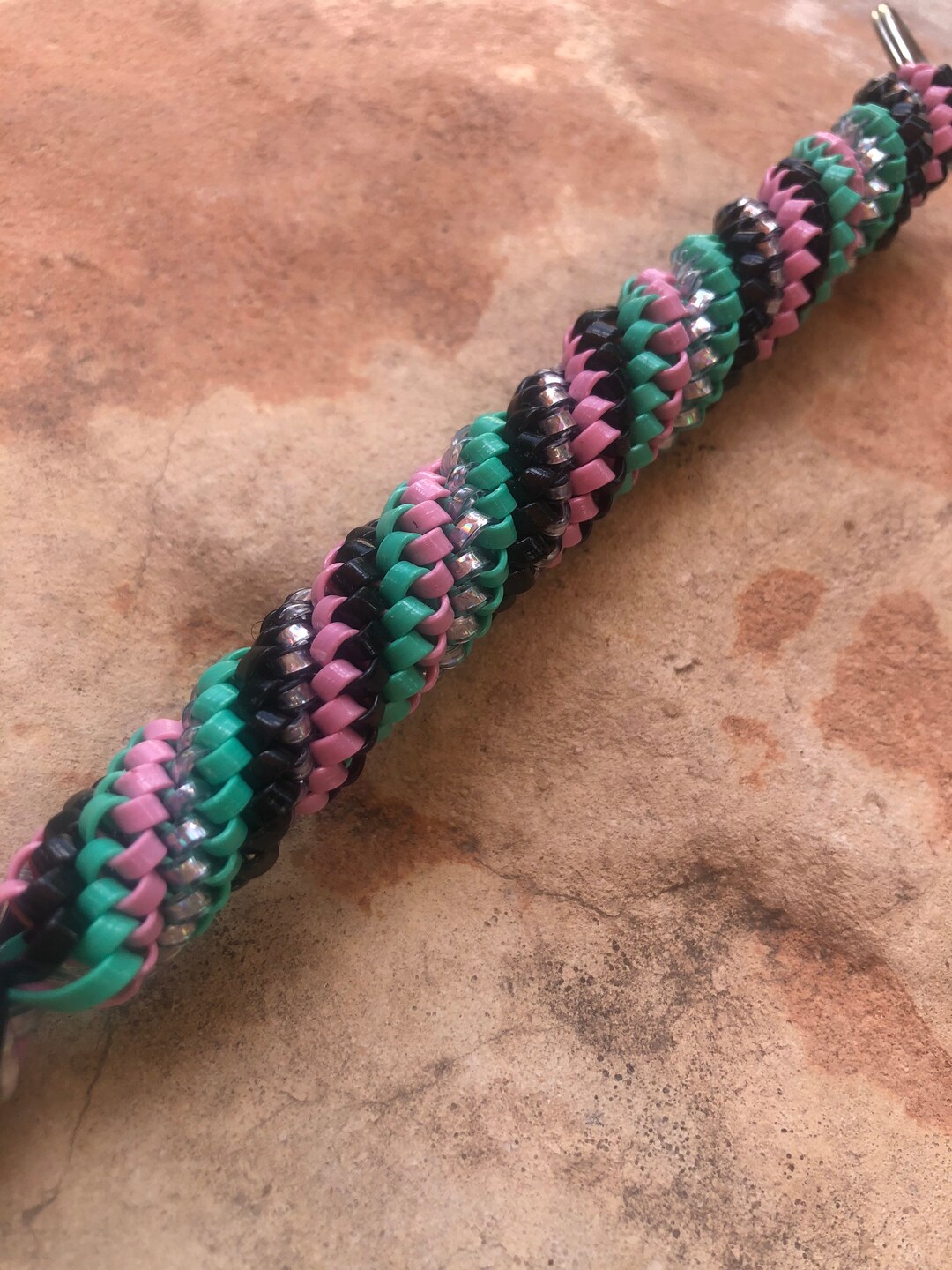 Made to Order 4 String Tornado Stitch Scoubidou Handmade Boondoggle ...