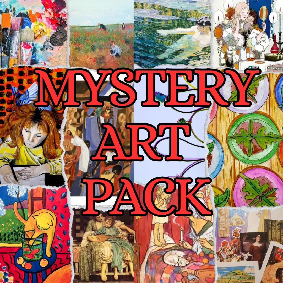 Mystery Themed Art Packs - Etsy