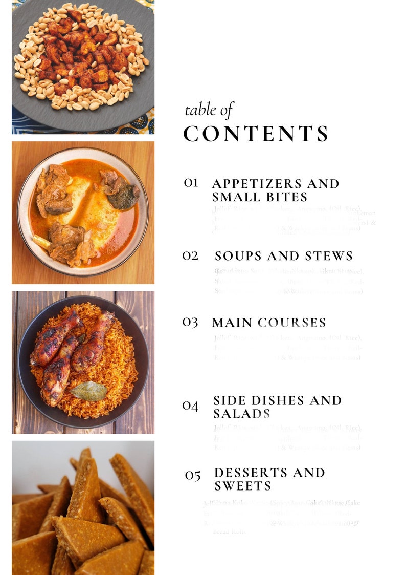 Taste of Ghana - Cookbook - Etsy